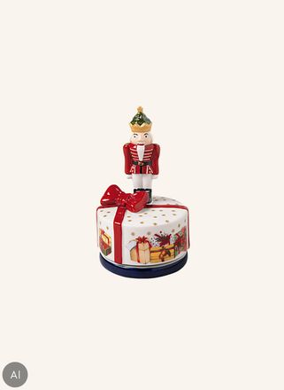 Villeroy & Boch Nussknacker, Drehend Nostalgic Melody weiss