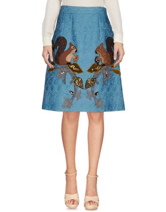 Dolce & Gabbana HOSEN & R&Ouml;CKE - Midi-R&ouml;cke auf YOOX.COM