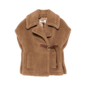 Max Mara Gilet Newabavo - Femme - Vestes - Brun - Taille: 38/40 FR