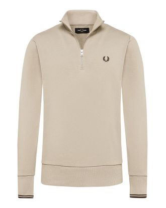 Fred Perry Sweat-Troyer mit Logo-Aufn&auml;her in