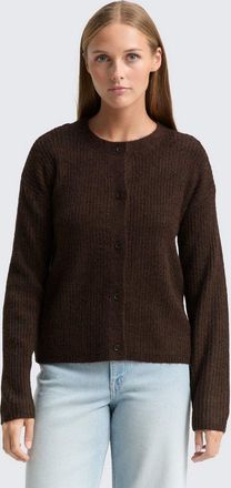 Tom Tailor Cardigan Pullover & Strickjacken Cosy Cardigan mit Rundhalsausschnitt