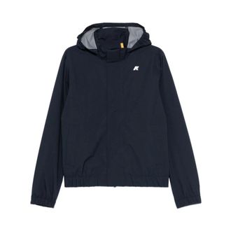 K-Way Homme, Vestes, Bleu, Taille: XL Veste &agrave; capuche