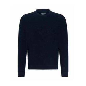 Brax Strickpullover mit Rundhalsausschnitt - - Knitwear - Herren - Blau - M