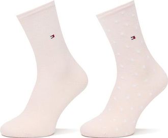 Tommy Hilfiger Lange Socken 100001493 Rosa