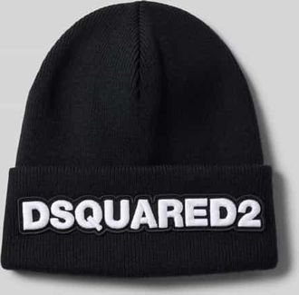 Dsquared2 Beanie mit Label-Detail