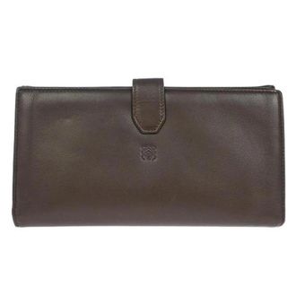 Loewe Pre-owned Leather Wallet - - Pre-owned - Damen - Braun - ONE SIZE