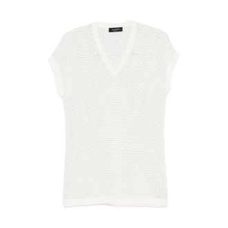 Fabiana Filippi Damen, Strickwaren, Wei&szlig;, XSGr&ouml;&szlig;e