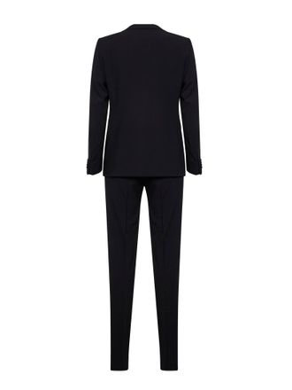 Giorgio Armani Mens Tuxedo Suit, Virgin Wool, Black Suits
