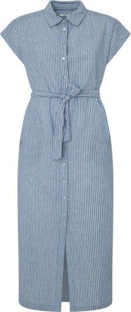 Pepe Jeans London Damen Maya Kleid, Blue (Sea Blue), XL