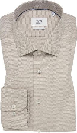 Eterna Baumwollhemd in Vollzwirn-Qualität mit Strukturmuster, Modern Fit in