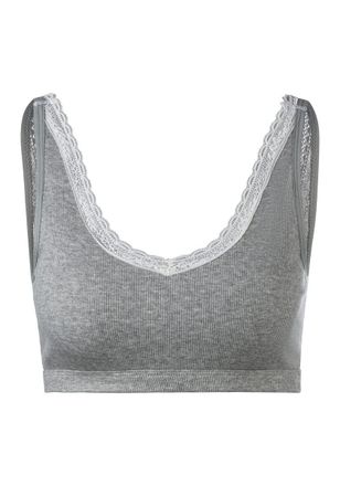 s.Oliver Damen Ld-1bu BH, Grau-Creme, 36 EU