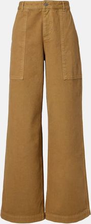 Moncler Jean ample &agrave; taille haute