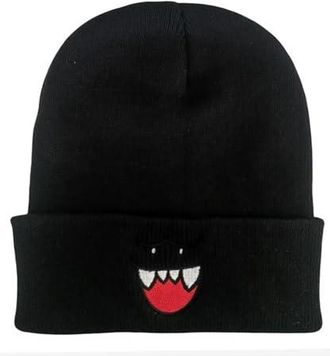 Generic Bonnet Femme Hiver Bonnet Femme Chapeau Femme Hiver Confortable Classique - Brod&eacute; Main Hiver, &Eacute;l&eacute;gant Et Chaud, Parfait pour Cadeau Ou Tenue Chic en S