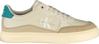 Calvin Klein Homme, Chaussures, Beige, Taille: 40 EU Polyester Baskets