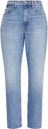 Calvin Klein Jeans Damen New MOM Jean Delaware LV047D841G Jeans, Blau (Delaware), RG26, Blau (Delaware), 26 W/32 L