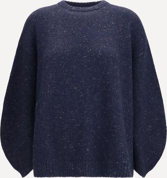 Fabiana Filippi Boucl&eacute; yarn Sweater with lurex Female 40