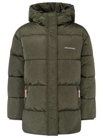 Zwillingsherz Steppjacke Love More Kapuze mit Tunnelzug, verdeckter Rei&szlig;verschluss, dezente Details