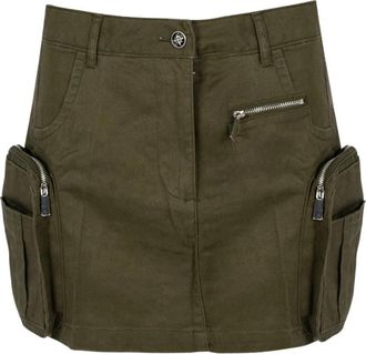 John Richmond Minirock - - Skirts - Damen - Gr&uuml;n - 3XS