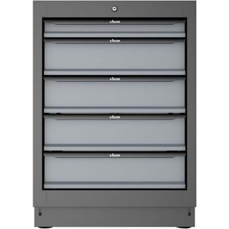 Vigor Schubladen-Unterschrank, 5 Schubladen, 676 mm - Vigor