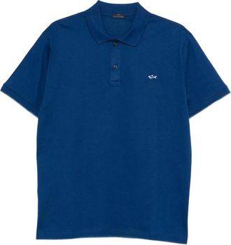 Paul & Shark Homme, Tops, Bleu, Taille: 2XL Polo Cotone