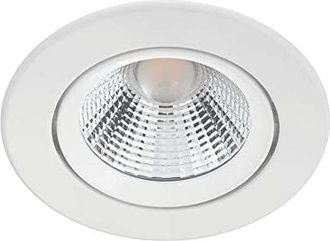 Philips LED Einbauspot Sparkle, wei&szlig;, 5,5W, dimmbar, warmwei&szlig;es Licht (2.700K)