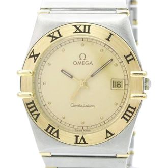Omega Montre Pre-owned Constellation 396.1070 - Homme - Pre-owned - Jaune - Taille: ONE Size