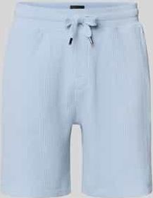HUGO BOSS Regular Fit Shorts mit Waffelstruktur Modell STRUCTURE