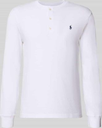 Polo Ralph Lauren Regular Fit Langarmshirt aus reiner Baumwolle