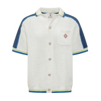 Casablanca Chemise Crochet Manches Courtes - Homme - Chemises - Multicolore - Taille: L