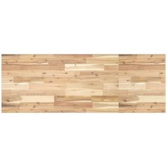 vidaXL Vidaxl - Waschtischplatte Unbehandelt 120x50x2 cm Massivholz Akazie