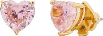 Kate Spade New York Heart Studs, Pink