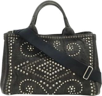 Prada unisex, Pre-owned, Noir, Taille: ONE Size Sac &agrave; main Vintage Pre-owned