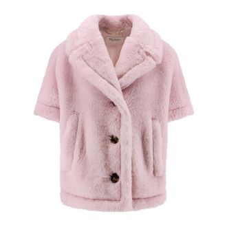 Max Mara Femme, Vestes, Rose, Taille: 40 FR Alpaca Blend Jacket