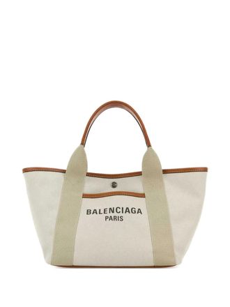 Balenciaga petit sac &agrave; main Biarritz - Tons neutres