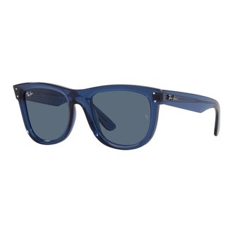Ray-Ban unisex, Accessoires, Bleu, Taille: 53 MM Wayfarer Reverse Rbr0502S Lunettes de soleil
