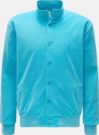 04651/ Herren - Frottee-Blouson Oyster Bomber türkis