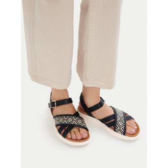Geox Sandalen Geox D Xand 2S D65PAB 09B11 C9999 Schwarz