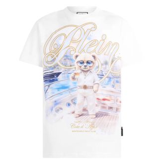 Philipp Plein Herren, Oberteile, Wei&szlig;, SGr&ouml;&szlig;e
