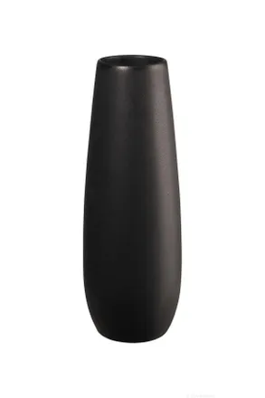 ASA Vase ease, Schwarz, Keramik, 32 cm, Dekoration, Vasen, Keramikvasen