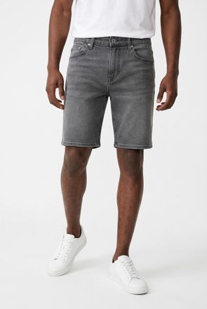 Only & Sons Shorts ONLY & SONS ONSWEFT BOX PIM DNM SHORTS VD, Herren, Gr. S, N-Gr, medium grau denim, Web, Obermaterial: 50% Baumwolle, 30% Polyester, 18% Viskose