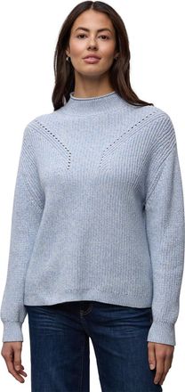 Street One Mouline Pullover Frosted Blue 46