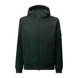 C.P. Company C.p. Company - Veste &agrave; capuche Shell-R Lens - Homme - Vestes - Vert - Taille: XL