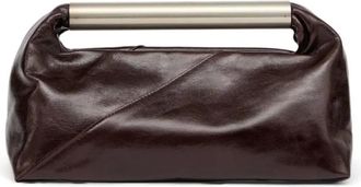 Maison Margiela Femme, Sacs, Brun, Taille: ONE Size Borsa a mano manico metallico