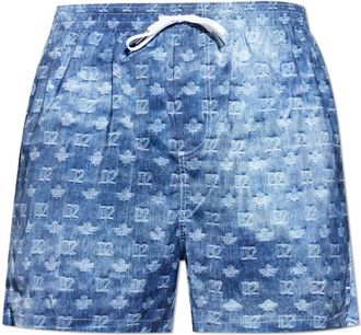 Dsquared2 Homme, Maillots de bain, Bleu, Taille: L Swim Shorts