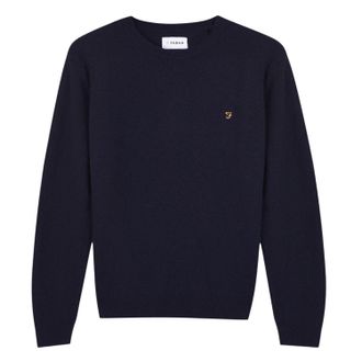 Farah Sweatshirt f&uuml;r Herren, Baumwolle (wahres Marienblau)