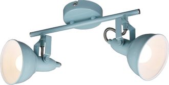 Briloner Deckenlampe Vintage schwenkbar, E14 Fassung, max. 40 Watt, Deckenleuchte, Lampe, Wohnzimmerlampe, Schlafzimmerlampe, Küchenlampe, Deckenstrahler, 30,4