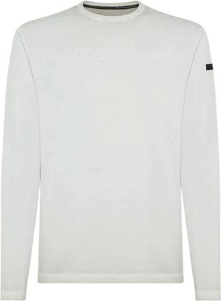Roberto Ricci Design Rrd, Homme, Tops, Blanc, Taille: M Shirty Round Knit