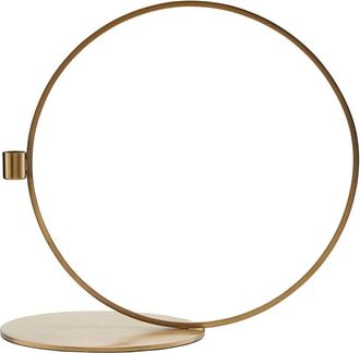 House Doctor Kerzenständer, Cirque, Messing-Finish, h: 33 cm, Eisen