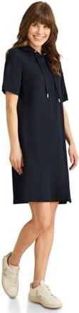Cecil B144394 Robe textur&eacute;e avec Capuche, Bleu Universel, S Femme