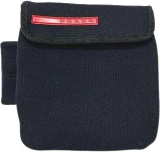 Prada unisex, Pre-owned, Noir, Taille: ONE Size Sac Banane en Nylon Pre-owned